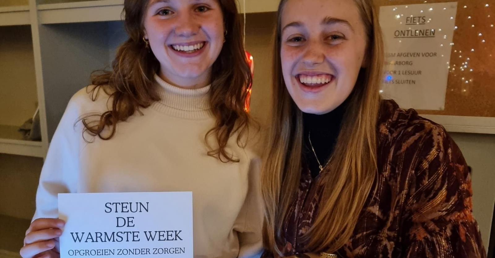 Amaris (17) lanceert eigen bier voor De Warmste Week - KW.be