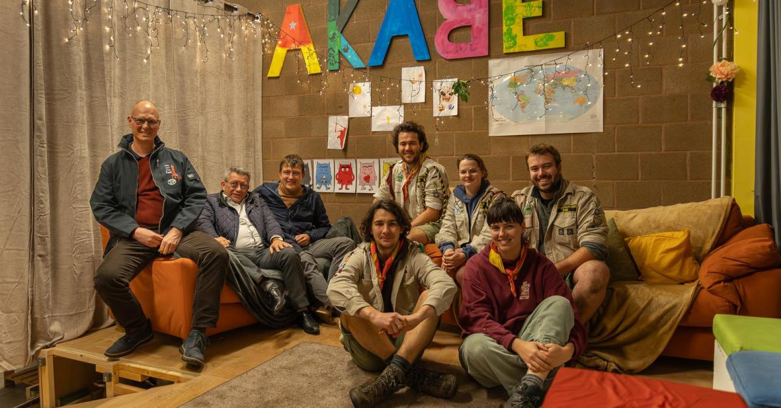 Snoezelhoek voor Scouts Akabe - KW.be