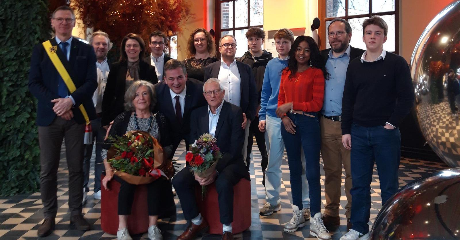 Anne en Geert in het goud - KW.be