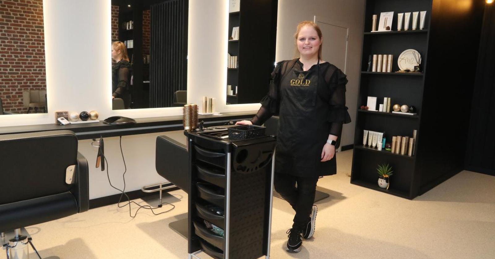 Melissa (26) heeft haar kapsalon volledig vernieuwd: “Veel leuker om ...