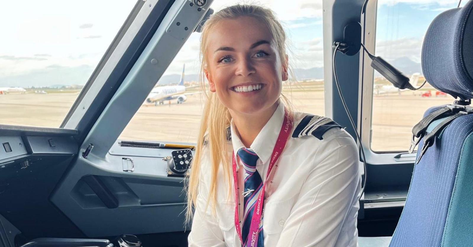 Michelle is piloot: ‘Ik voel dat we ons als vrouw meer moeten bewijzen'