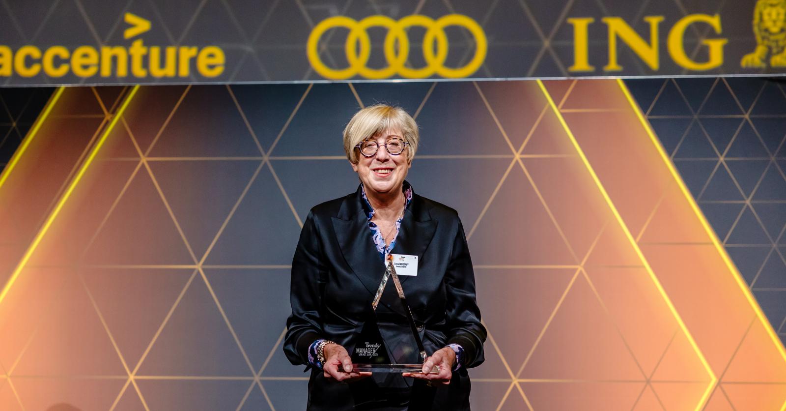 Lieve Mostrey, CEO d’Euroclear, lauréate néerlandophone du Manager de l ...