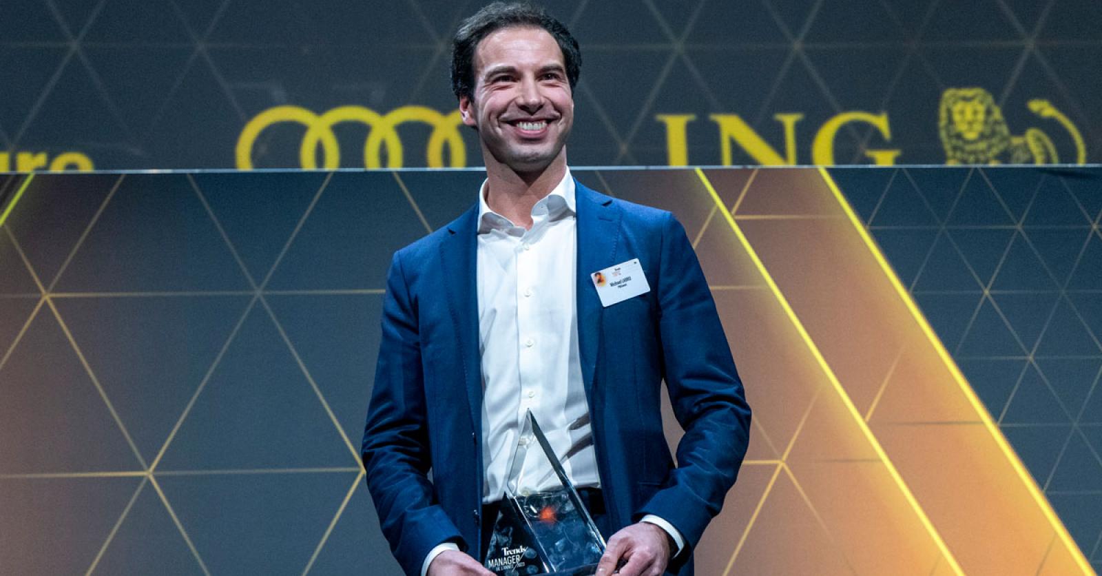 De koning van de macaron Michaël Labro is Manager de l’année - Trends