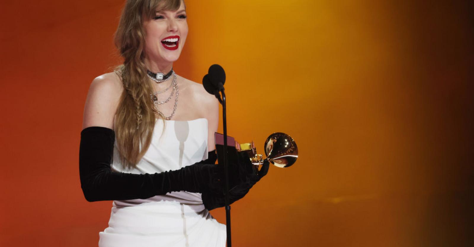 GRAMMY AWARDS: Taylor Swift rentre dans l'histoire grâce à ce trophée