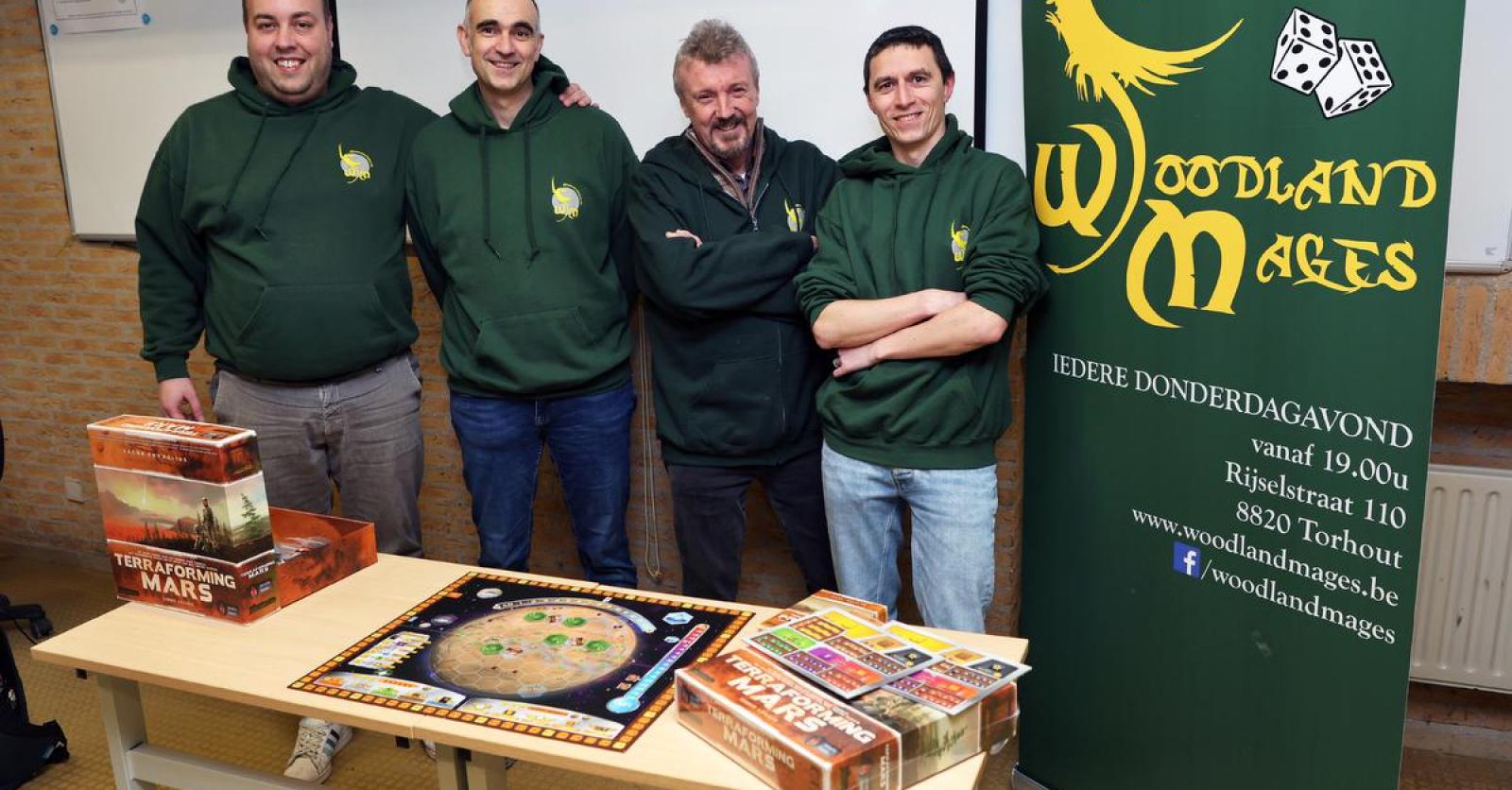 Spellenclub Woodland Mages in Torhout maakt planeet Mars leefbaar: “Al ...