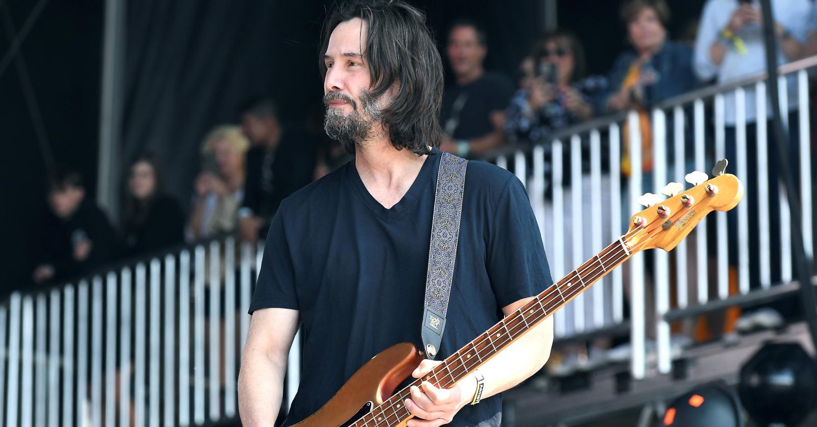 Keanu Reeves sera en concert en Belgique cet été