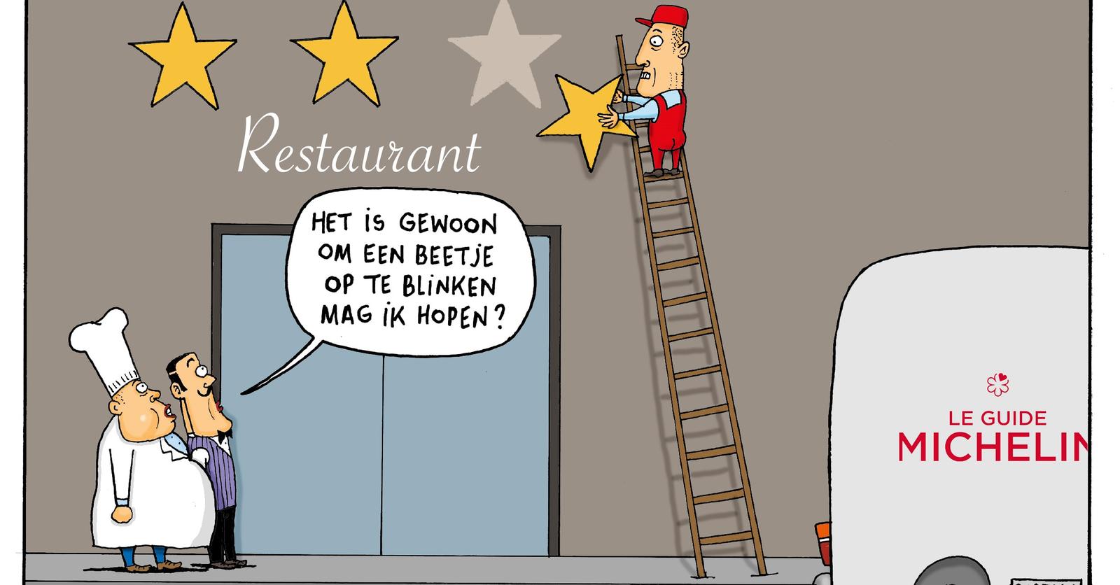 Maandag reikt Michelin zijn gastronomische sterren uit