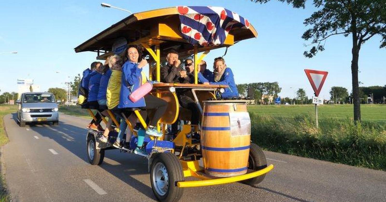 Ritje met bierfiets door Knokke-Heist vanaf nu verboden: “Overtreders ...