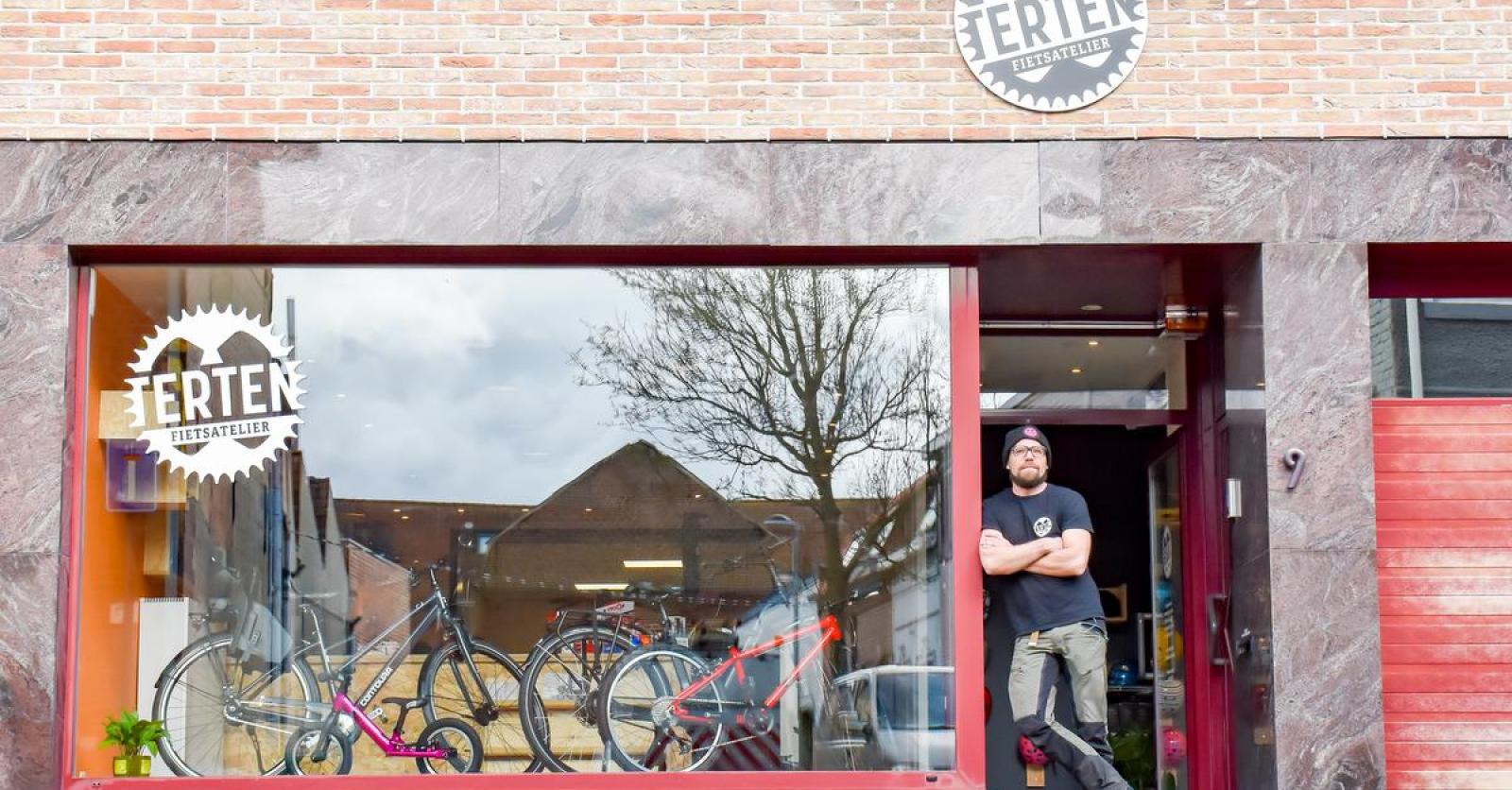 Meneertje Terten vindt ‘meer plekke’ in nieuw fietsatelier - KW.be
