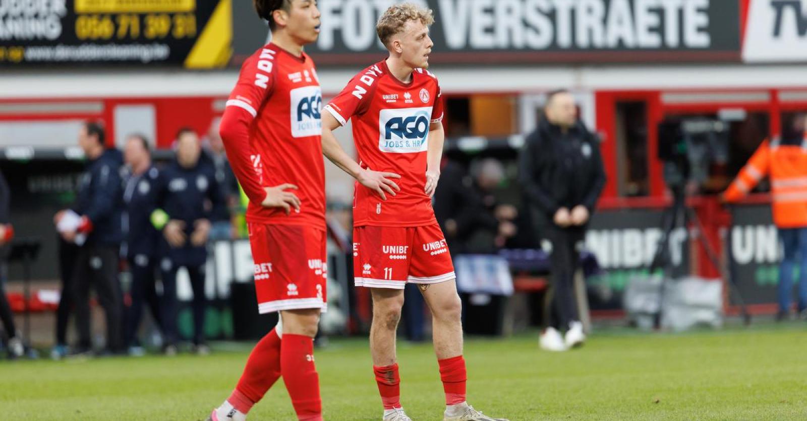 Rode lantaarn KV Kortrijk kan niet winnen van Antwerp, dat zeker is van ...