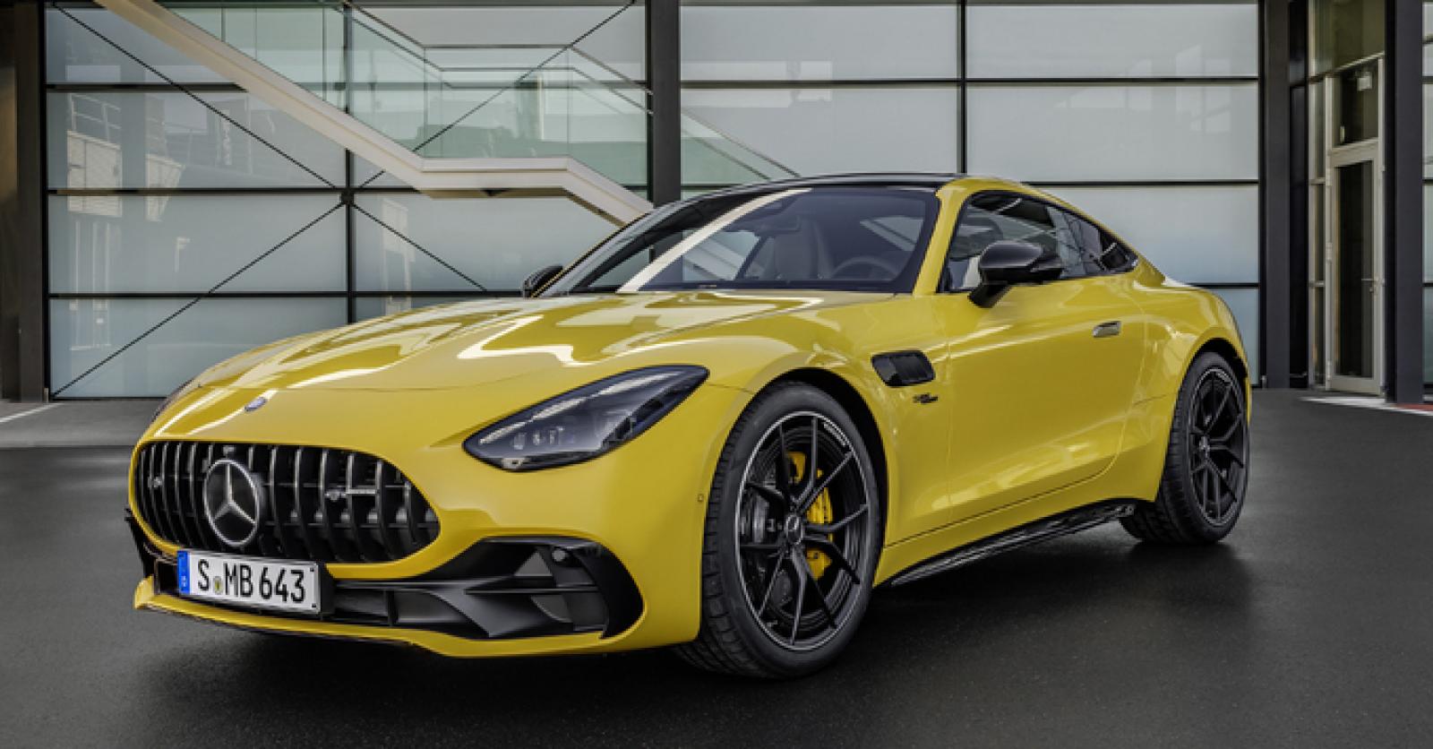 Mercedes-AMG GT 43 krijgt viercilinder