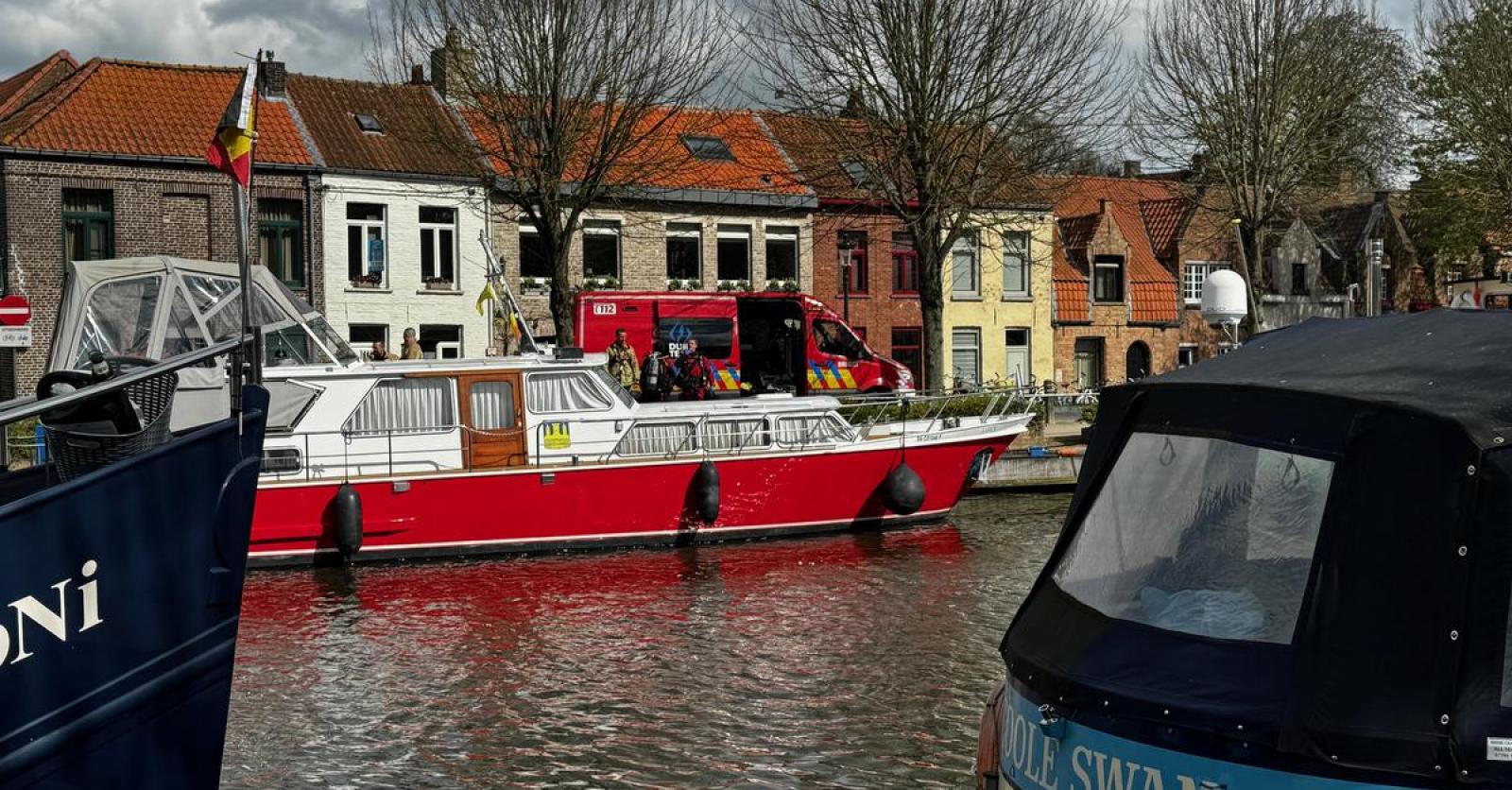 Losgeslagen jacht zorgt voor bezorgdheid in Brugge - KW.be