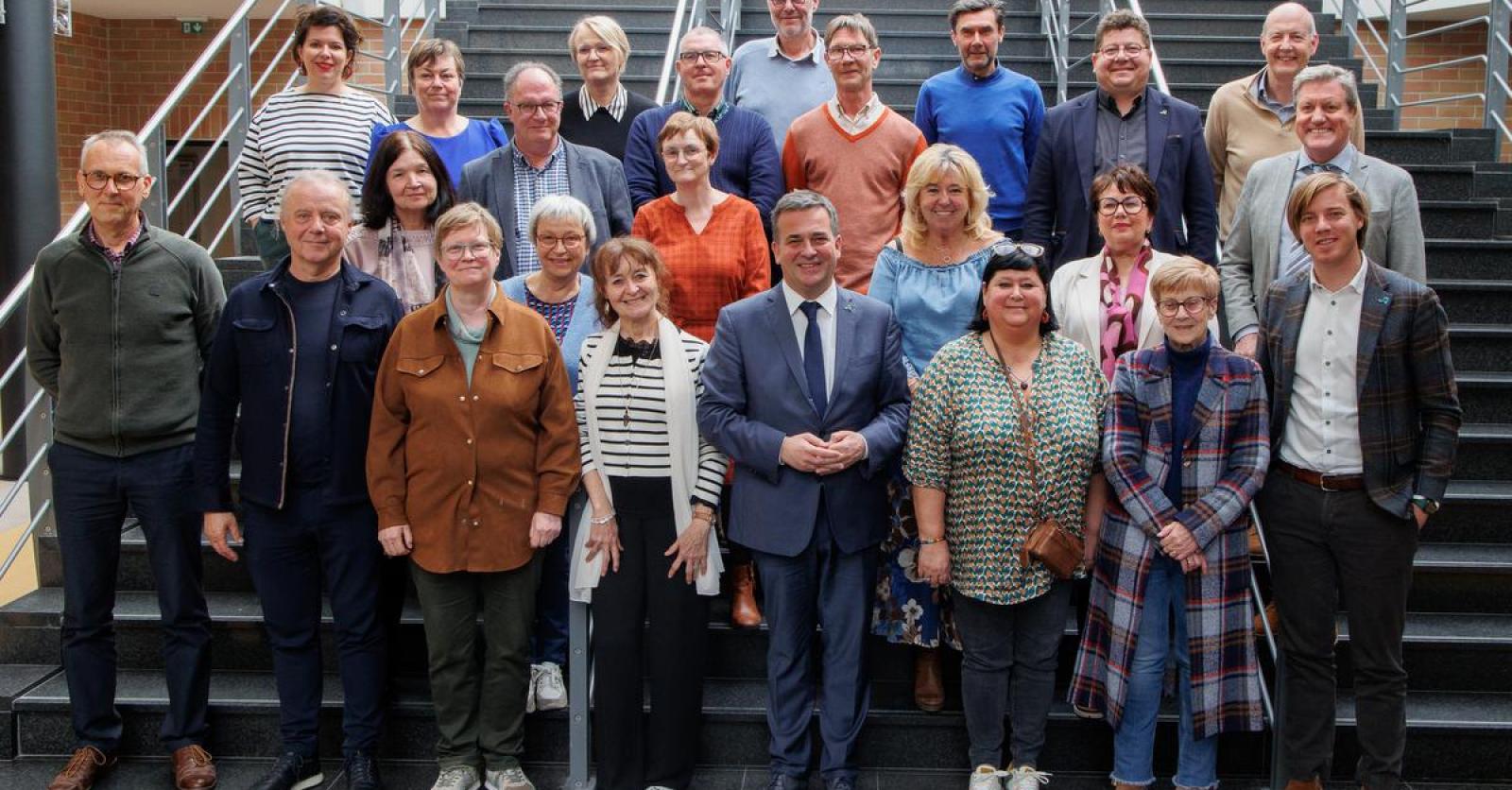 Gepensioneerden Stad en OCMW Roeselare gehuldigd - KW.be