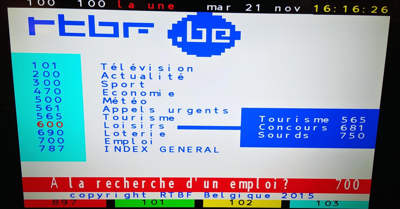La fin du télétexte sur la RTBF est annoncée