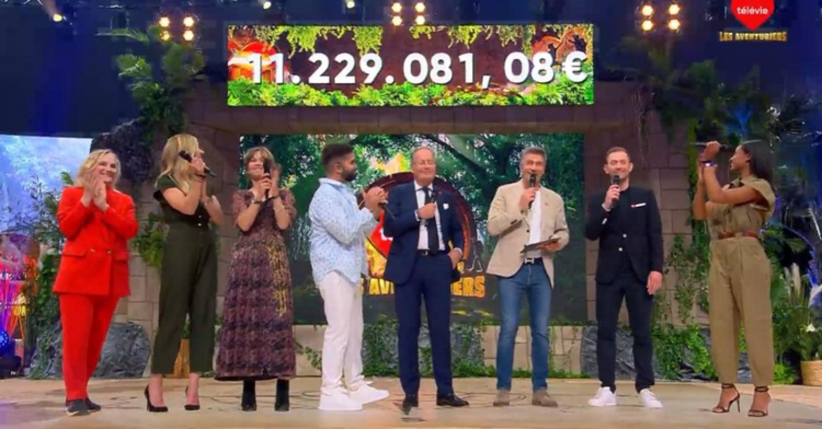 Les Aventuriers ont tout donné pour le Télévie 2023 : 11.229.081 merci