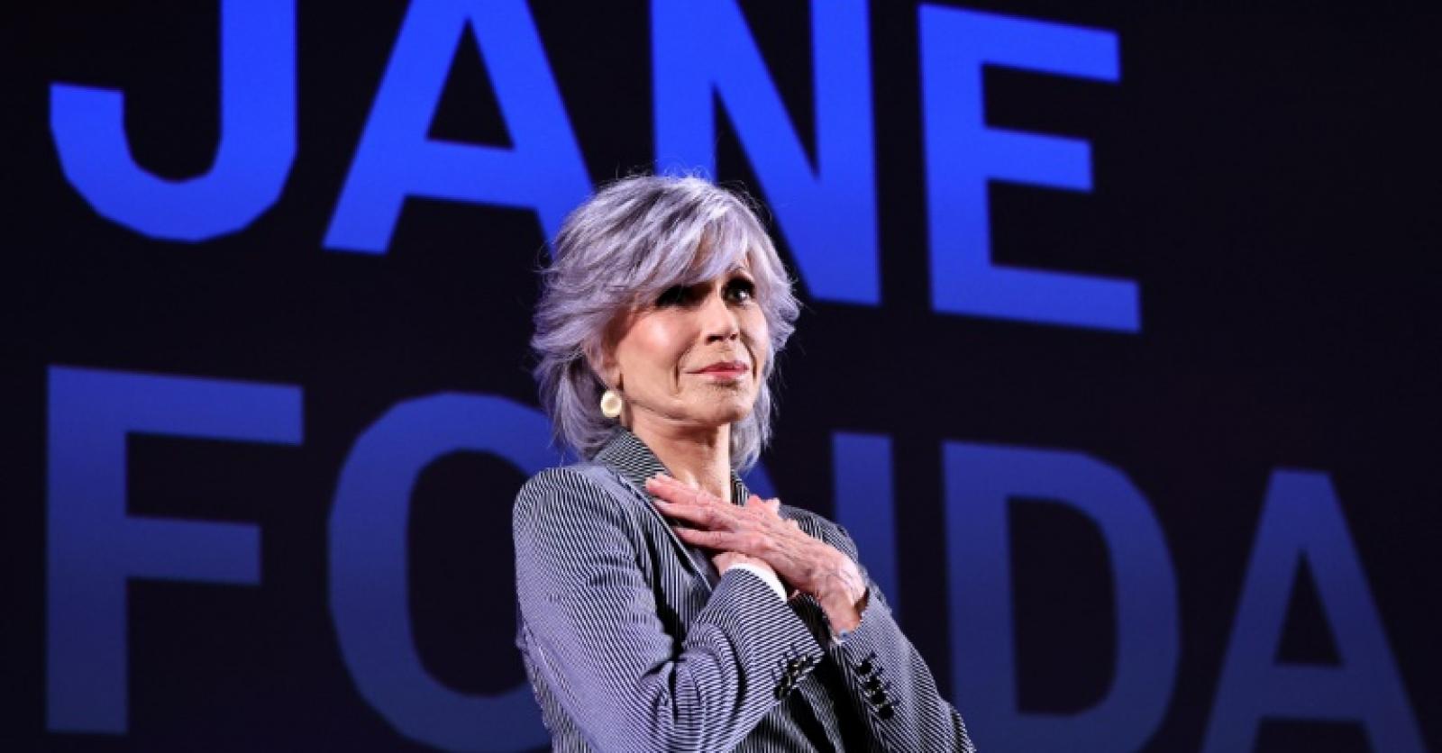 A Cannes, Jane Fonda en grande forme pour sa masterclass
