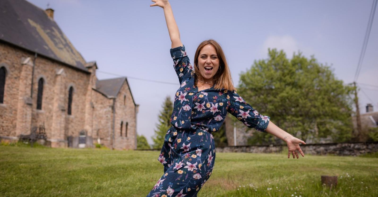 Héloïse Blanchaert : «Votez Gouvy