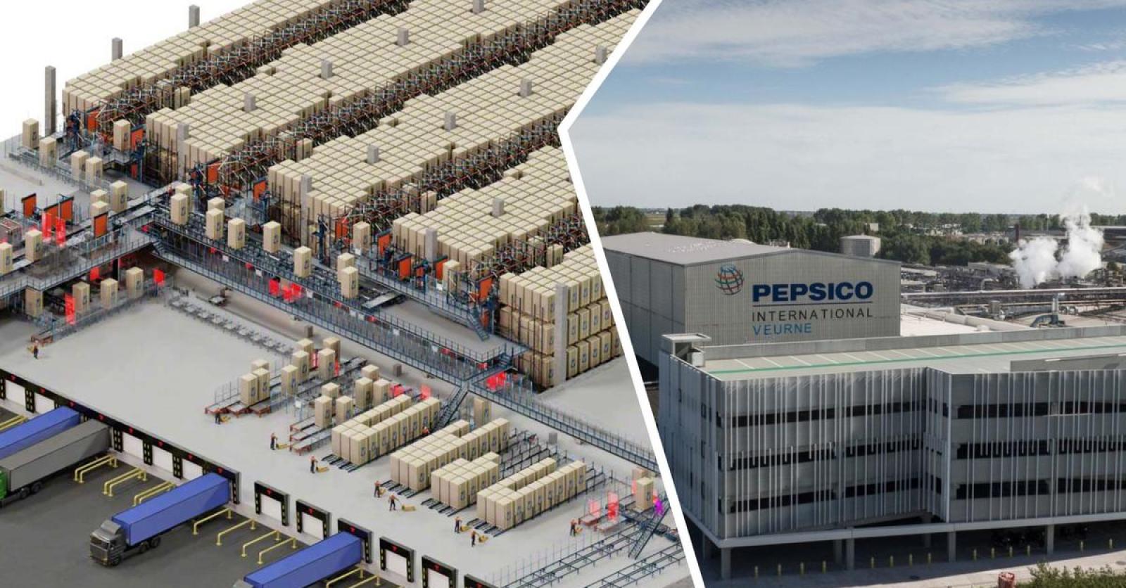 PepsiCo-fabriek in Veurne krijgt volledig geautomatiseerd magazijn ...