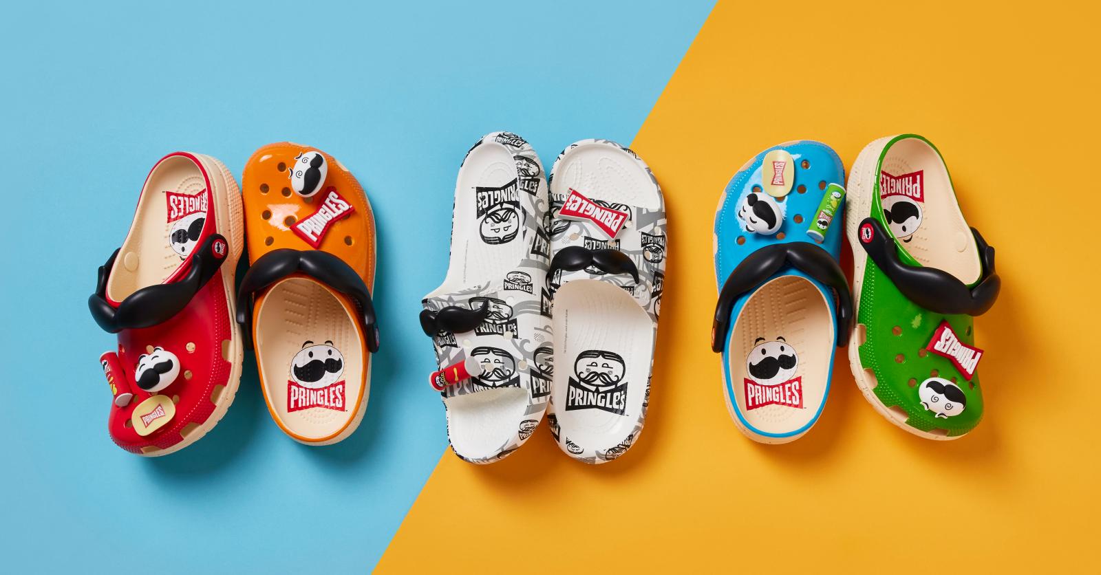 Crocs s’associe avec une marque de chips pour créer une collection inédite