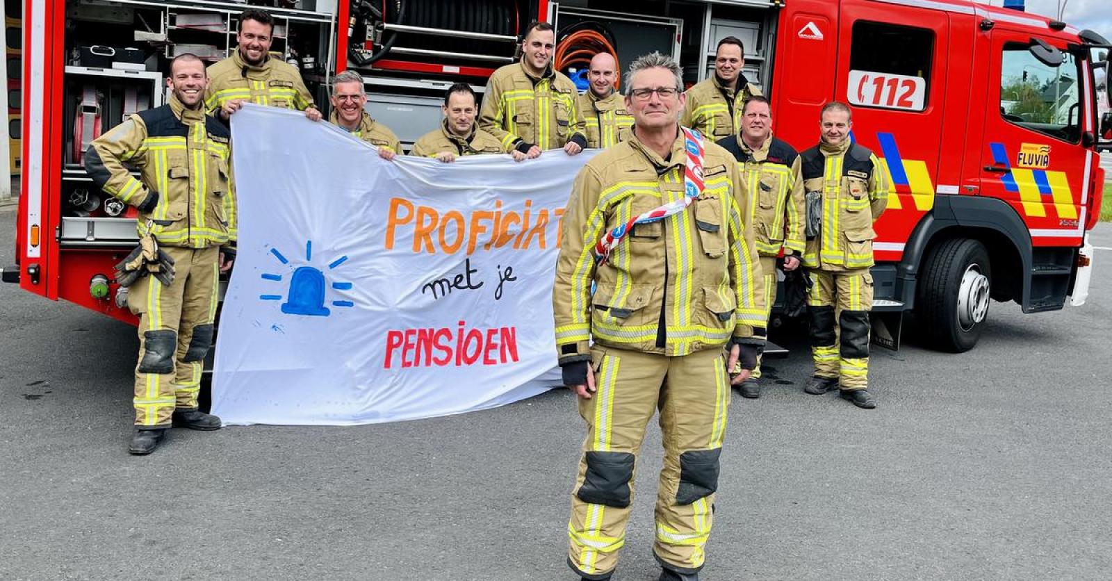 Dominique Petit stopt na 36 jaar als brandweerman bij de zone Fluvia ...