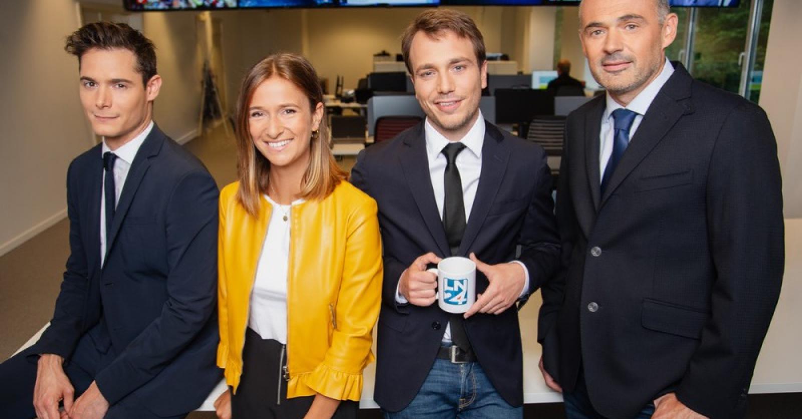 LN24 dévoile quatre premiers visages de son équipe télé