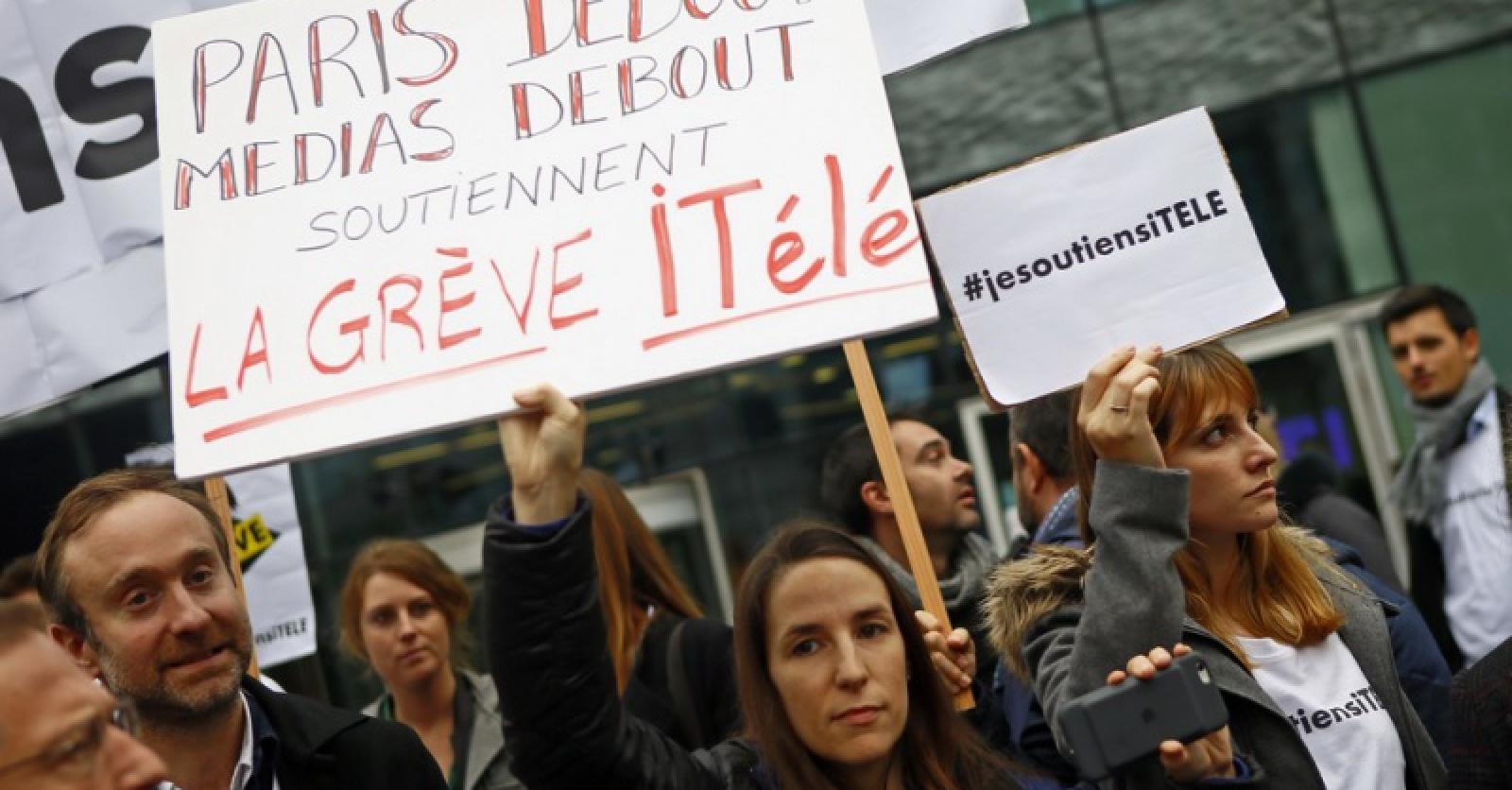 Les négociations reprennent à iTELE, pas le direct