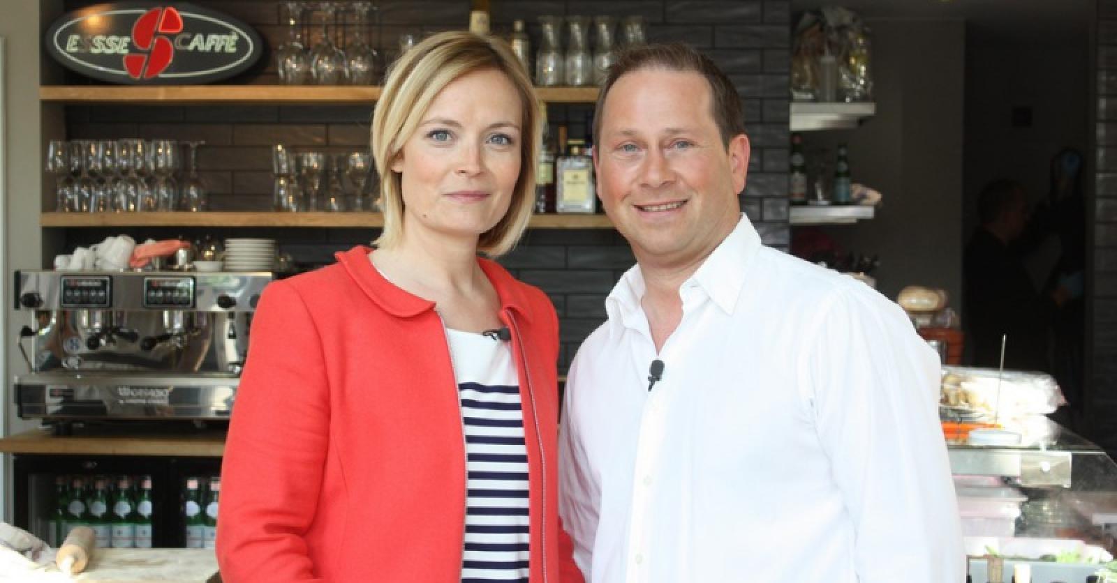 Jean-Luc Daniel visite les cuisines de la télé