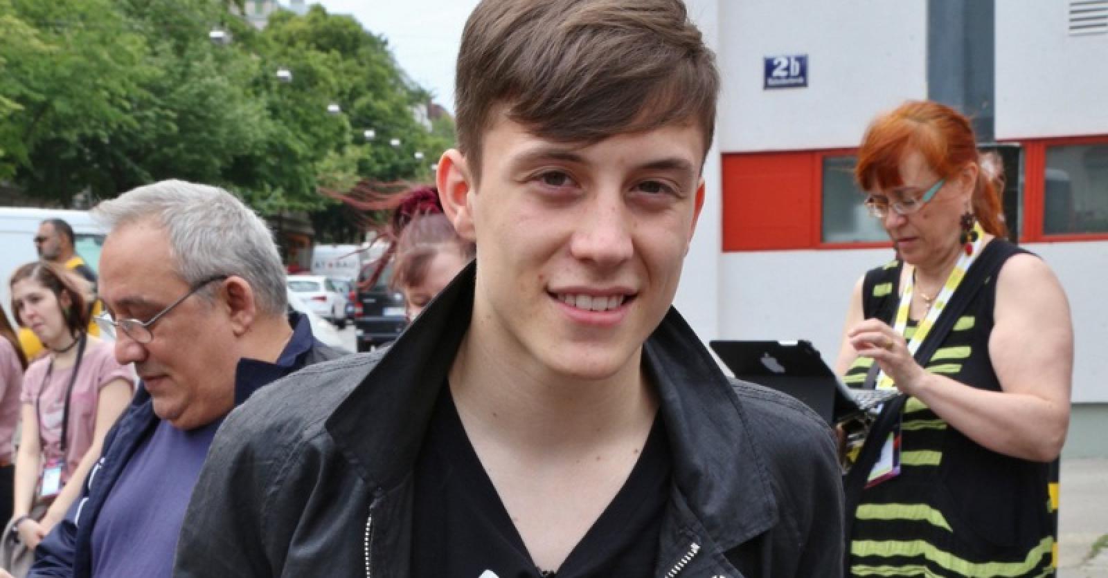 Loïc Nottet dans «Danse avec les stars» (TF1)