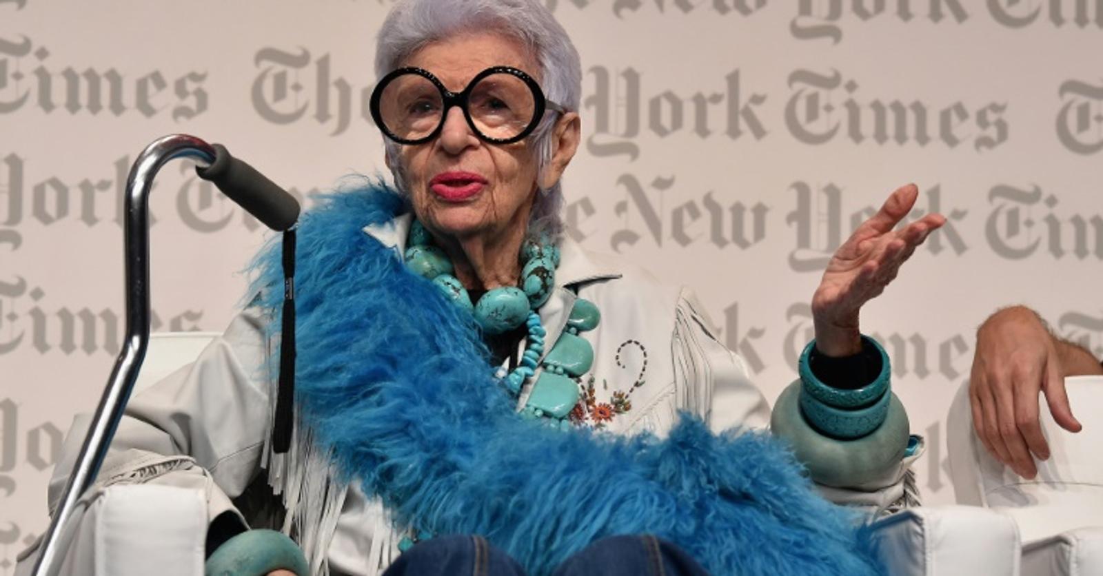 Mode: Iris Apfel, la fashionista nonagénaire qui a conquis Paris