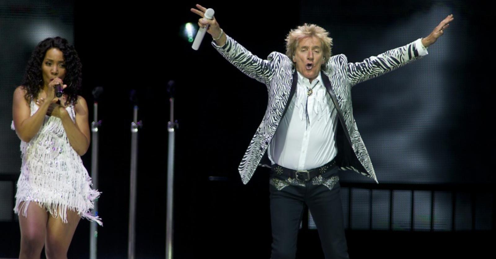 Rod Stewart anobli par la Reine d'Angleterre