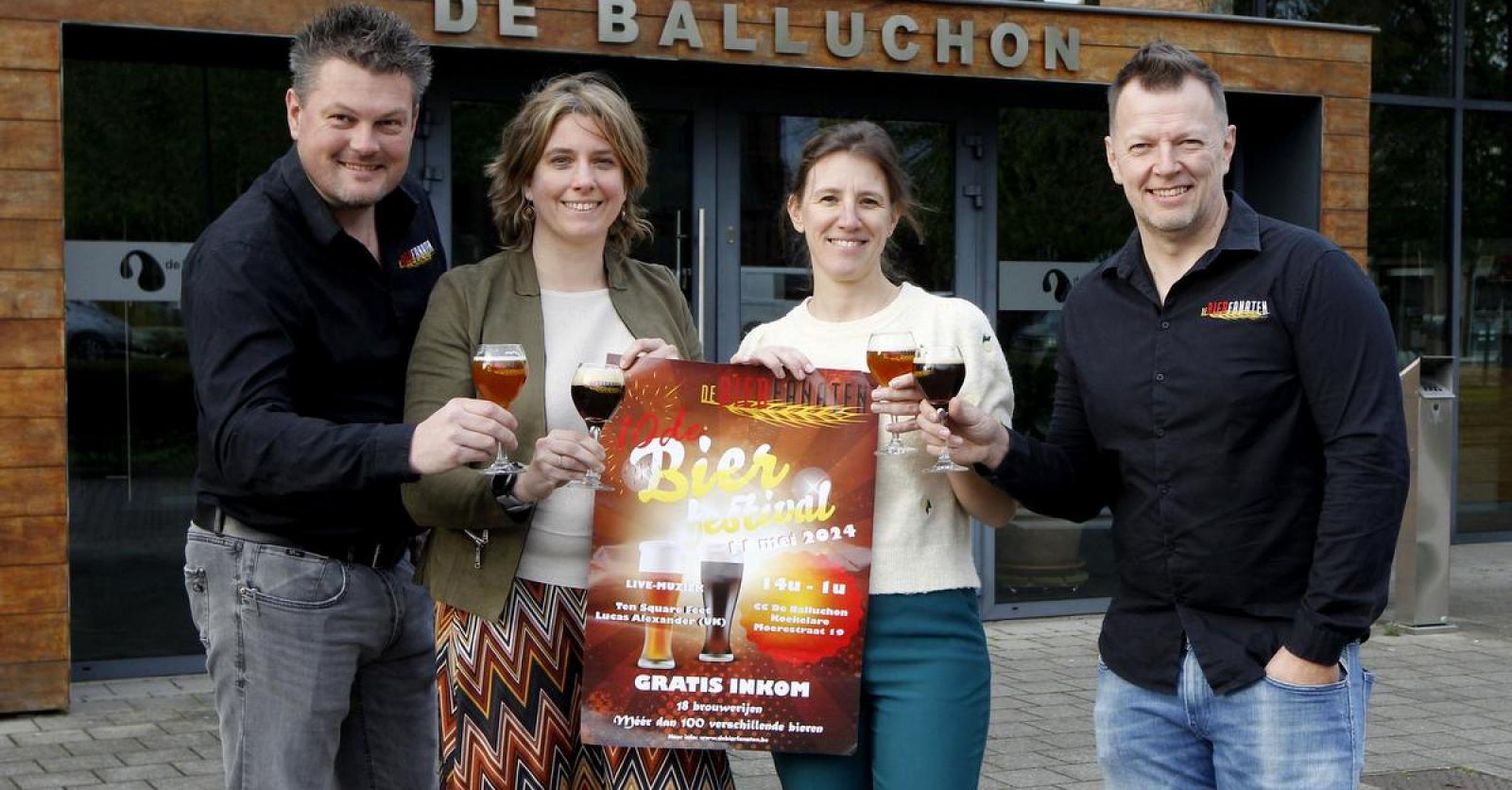 Balluchon is place to be(er) tijdens tiende editie van Bierfestival - KW.be