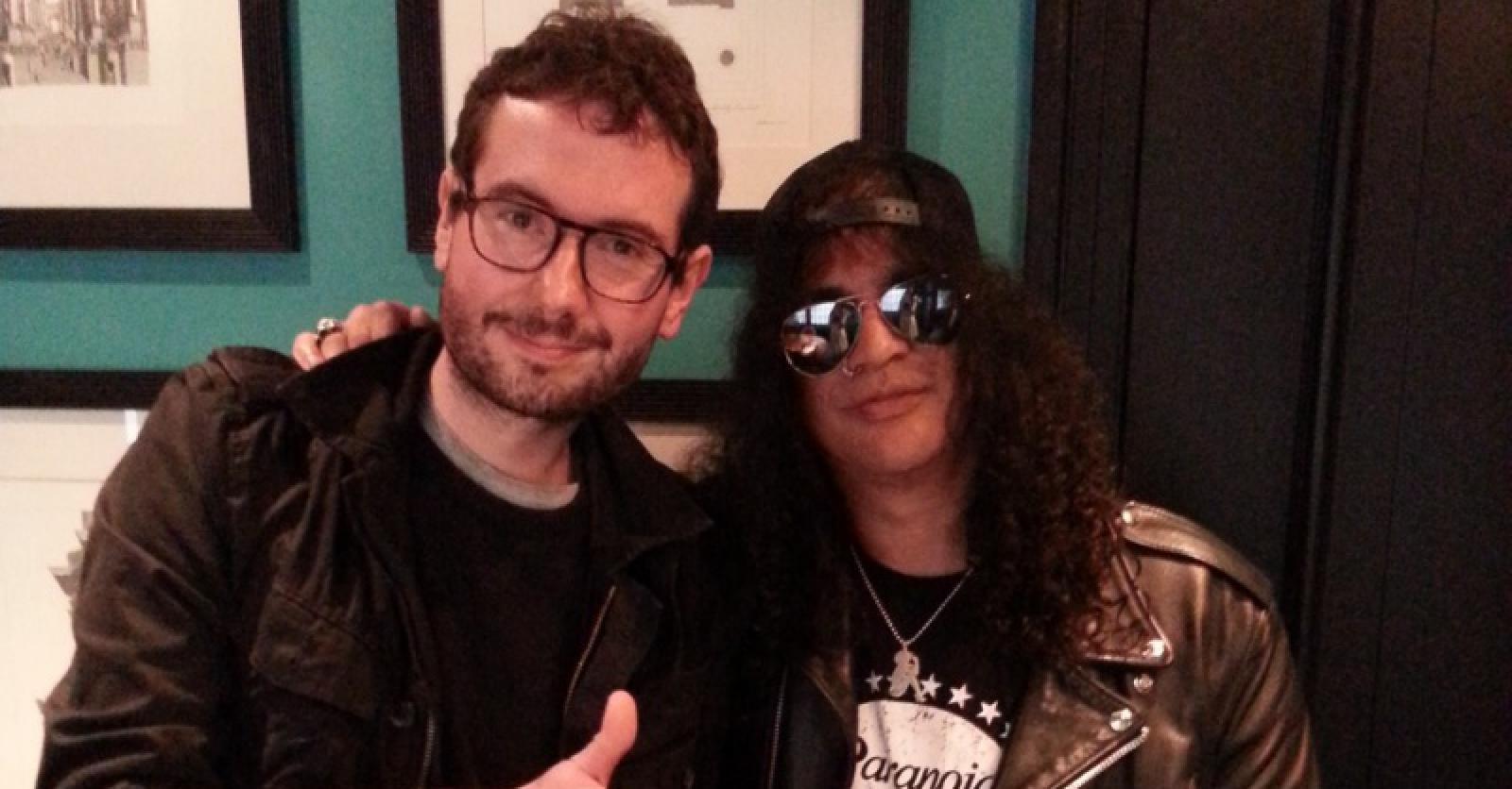 Slash en interview exclusive sur Classic 21