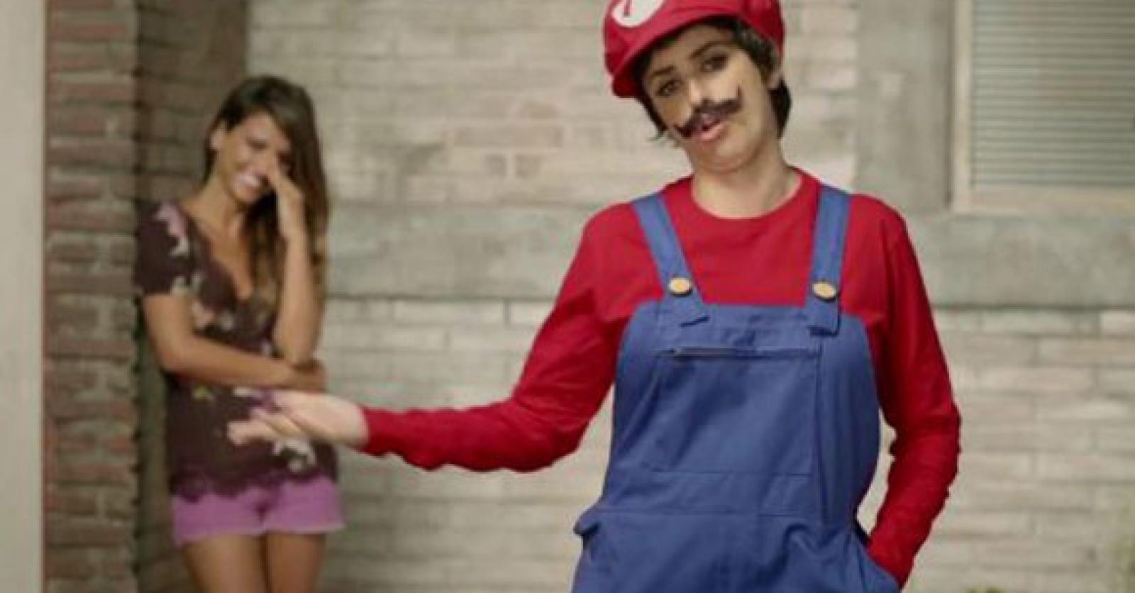 Vidéo : Penélope Cruz se déguise en Super Mario