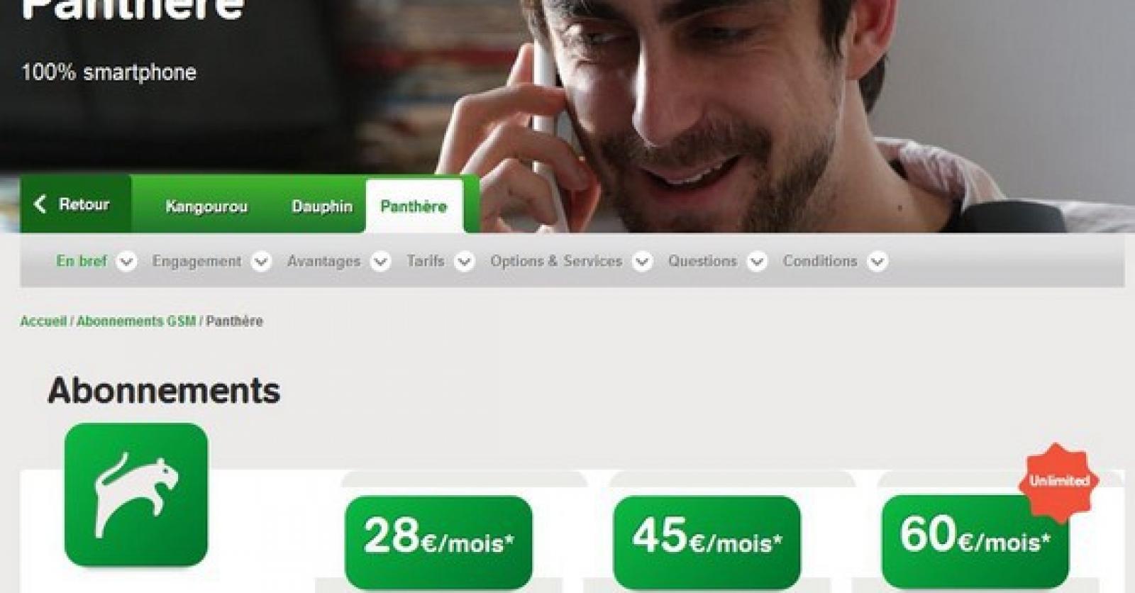 Mobistar : un nouveau forfait smartphone à 45 € par mois