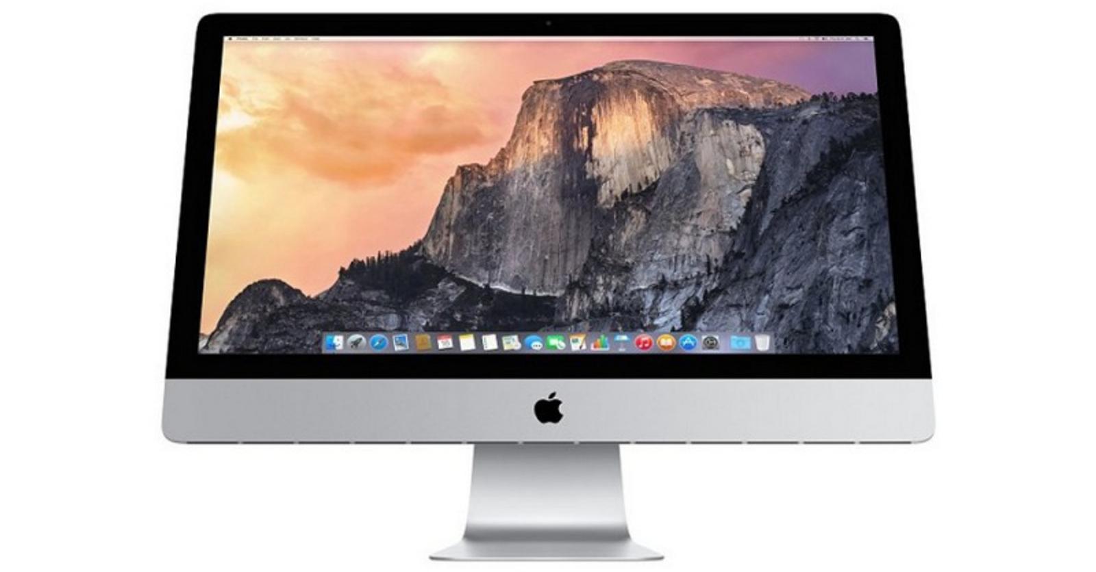 Le nouvel iMac fait le pari d’une définition vertigineuse