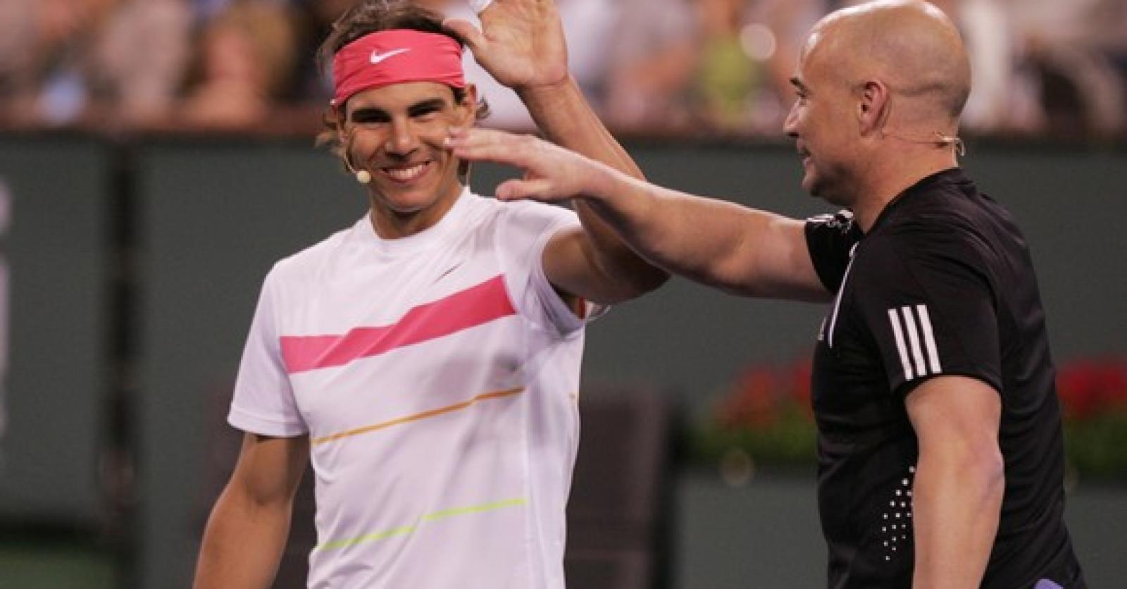 Agassi : «Nadal est le meilleur tennisman de tous les temps»