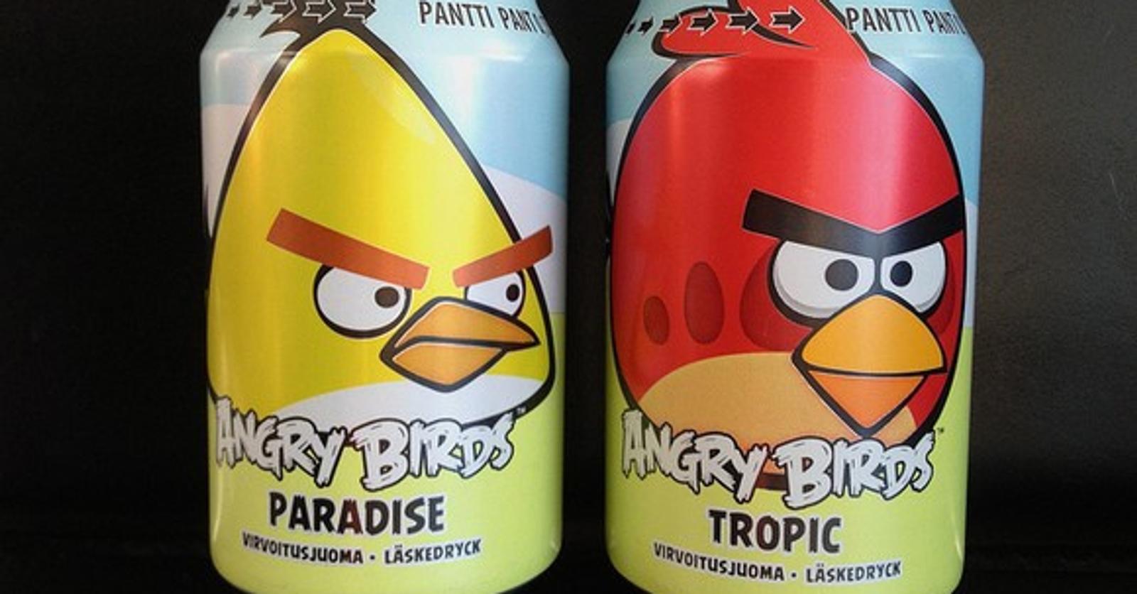 Finlande : le soda «Angry Birds» surclasse Coca et Pepsi