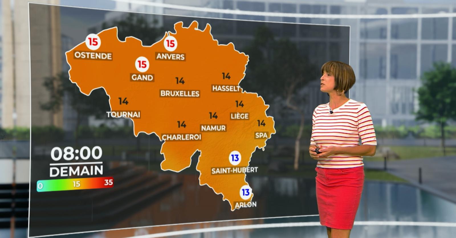 La météo de la RTBF évolue avec son temps