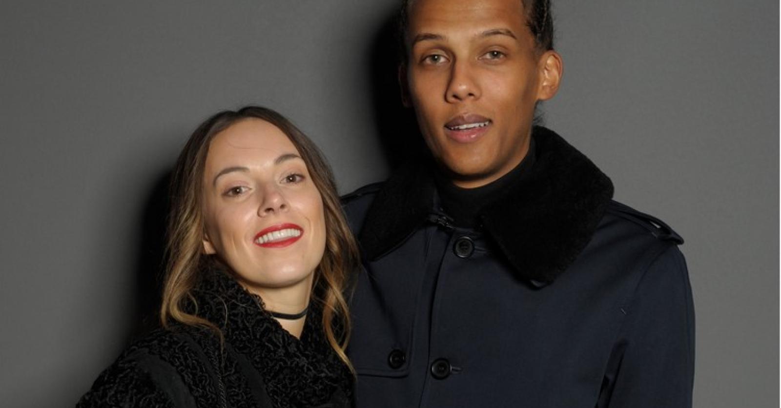 Stromae et son fils sur un rare cliché