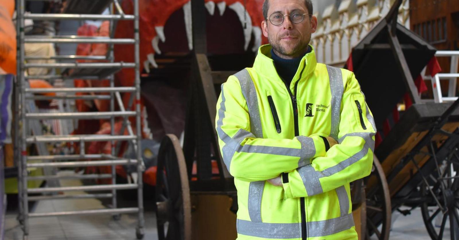 Stijn Fertin is hoofd van de technische dienst in Ieper: “Wij zijn ...