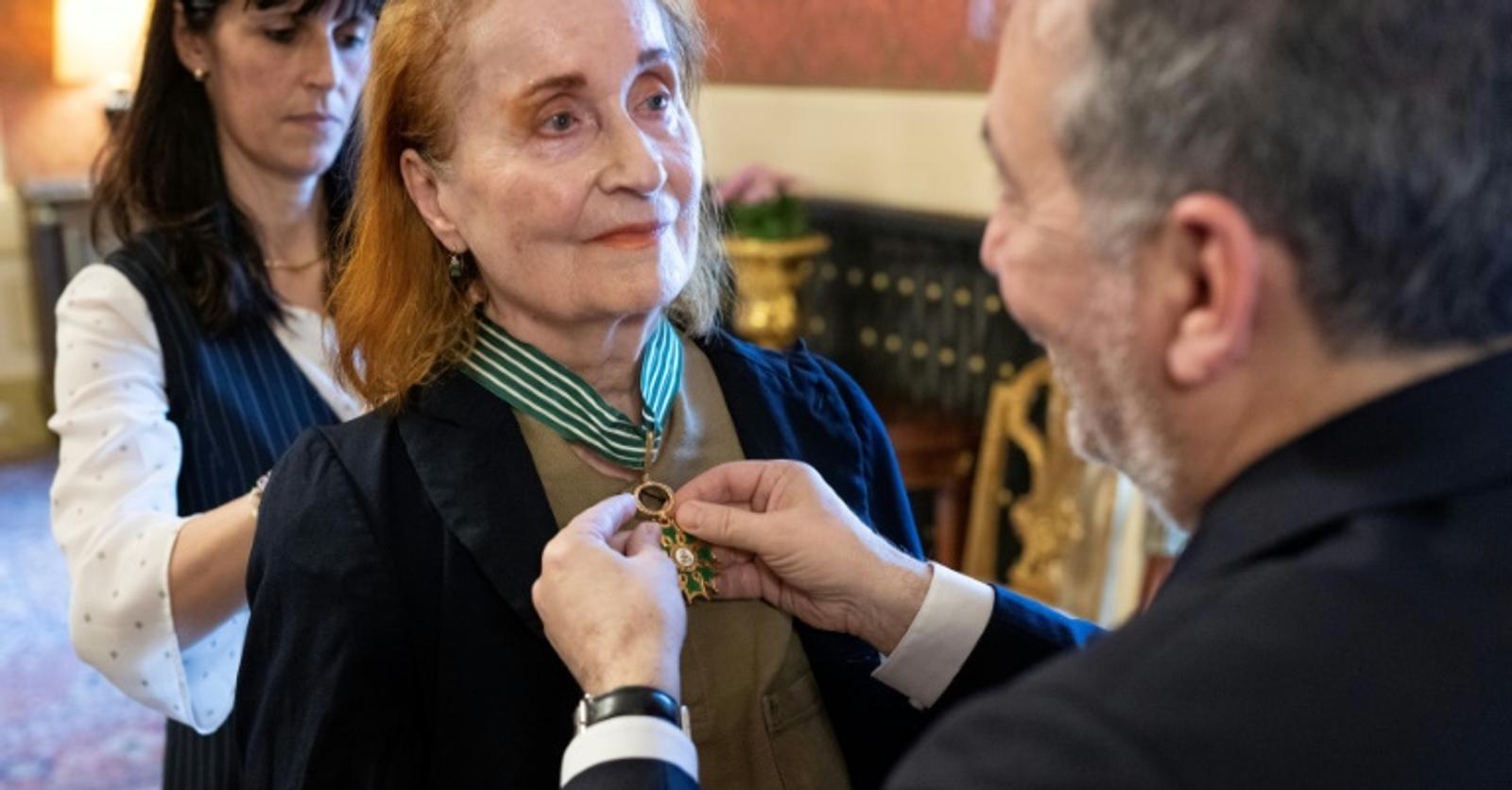 La Nobel autrichienne de littérature Elfriede Jelinek distinguée par la ...