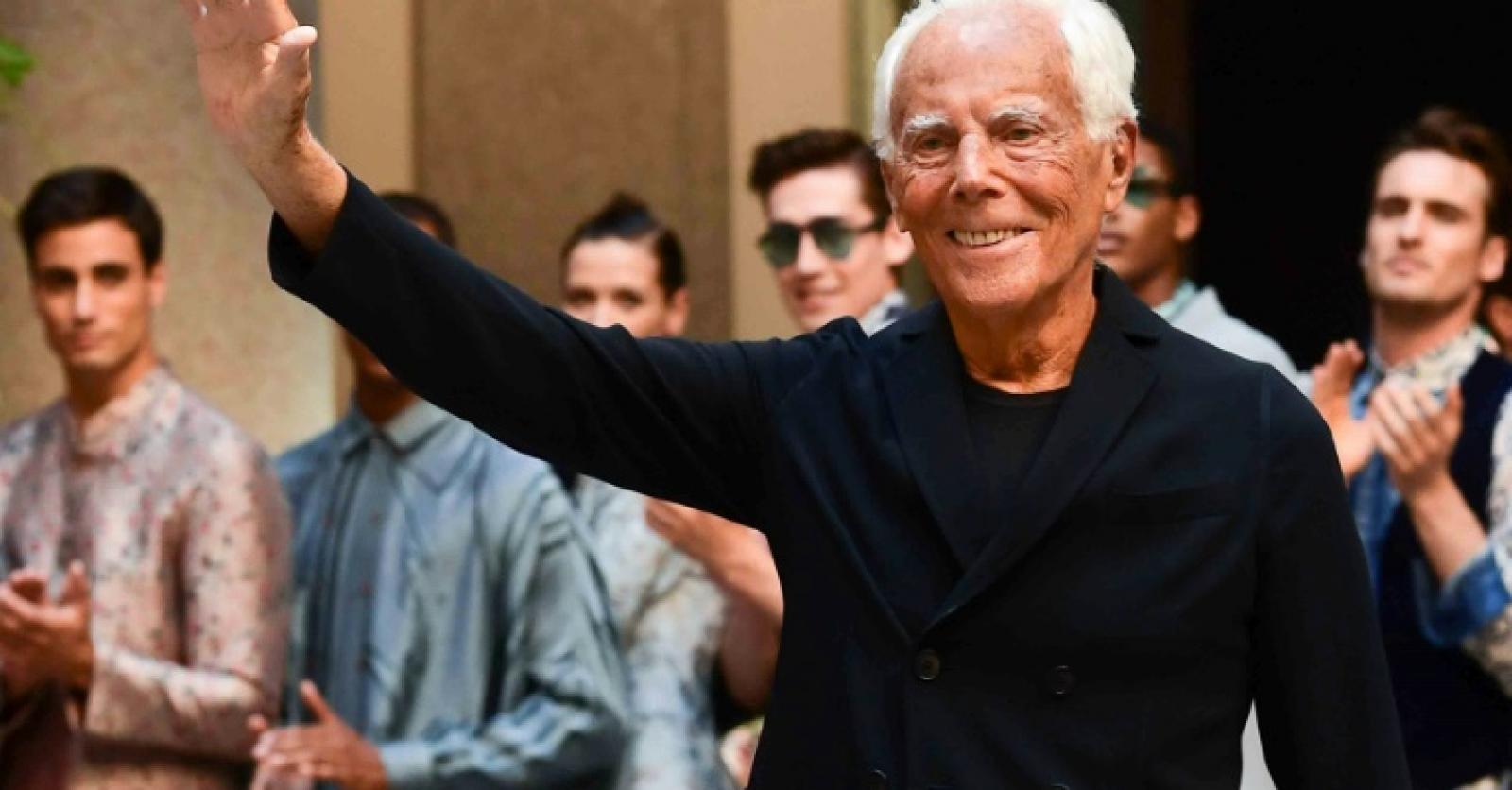 Armani n'exclut plus une vente de son empire dans le cadre de sa succession