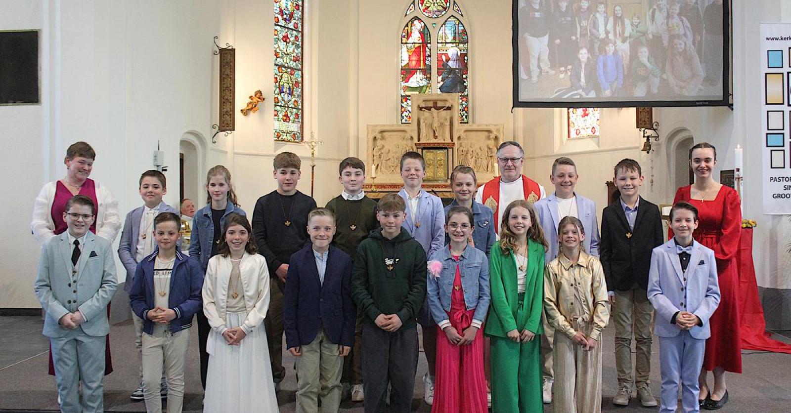 De vormelingen van Keiem en Leke - KW.be