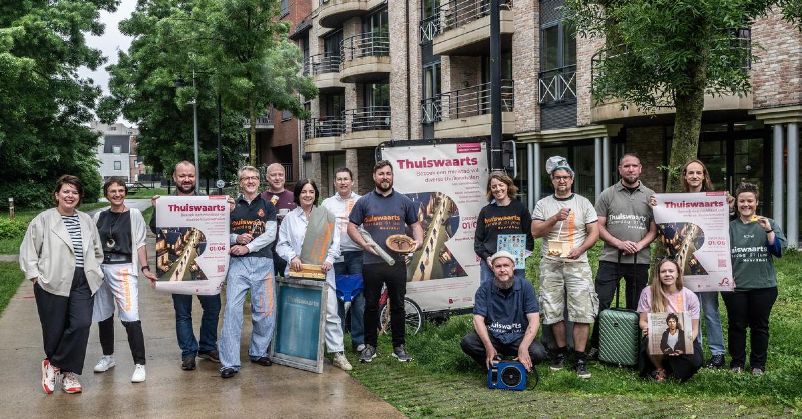 Noordhof wordt even minidorp waar iedereen zich thuis voelt - KW.be
