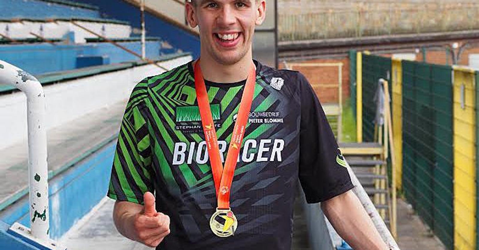 Benjamin Leniere is Belgisch kampioen op de 800 meter - KW.be