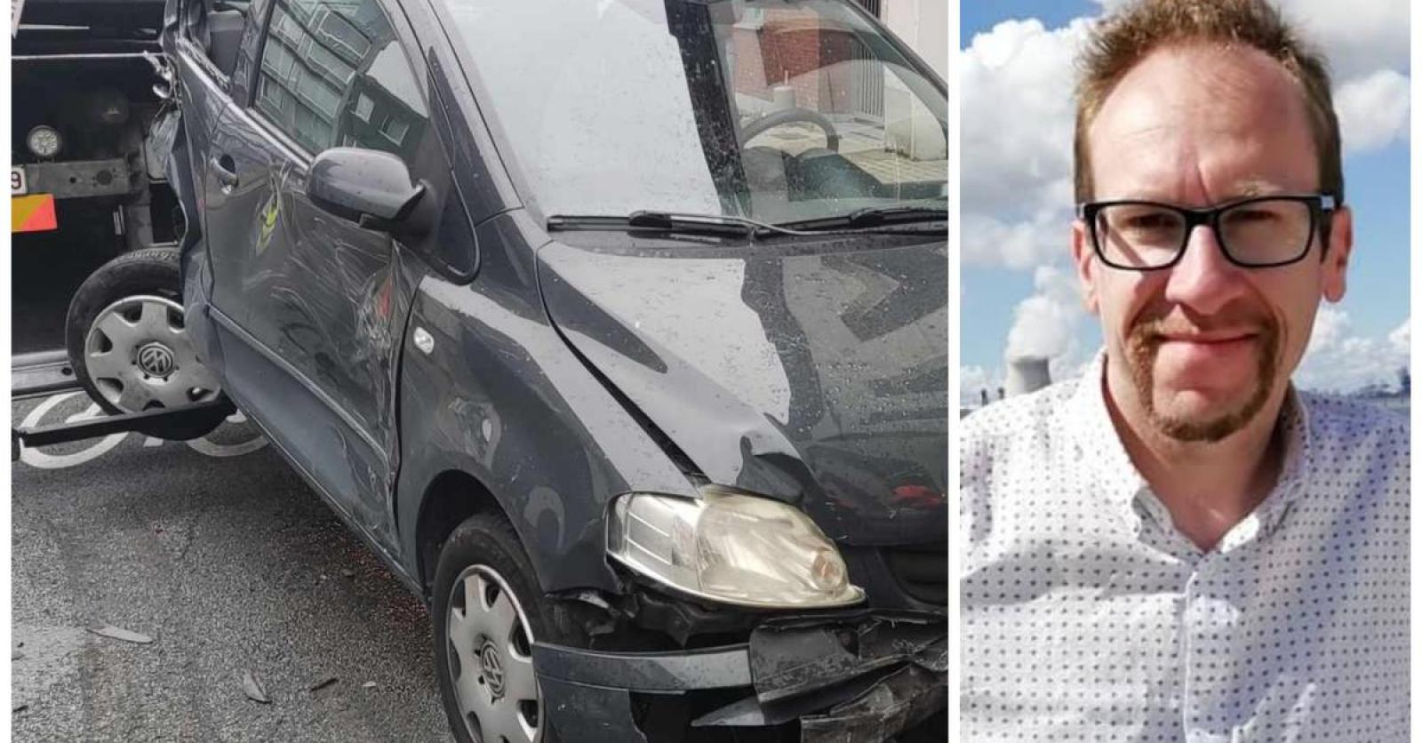 “dan Vindt Een Mens Eens Parking In Het Centrum Van Kortrijk” Auto Van
