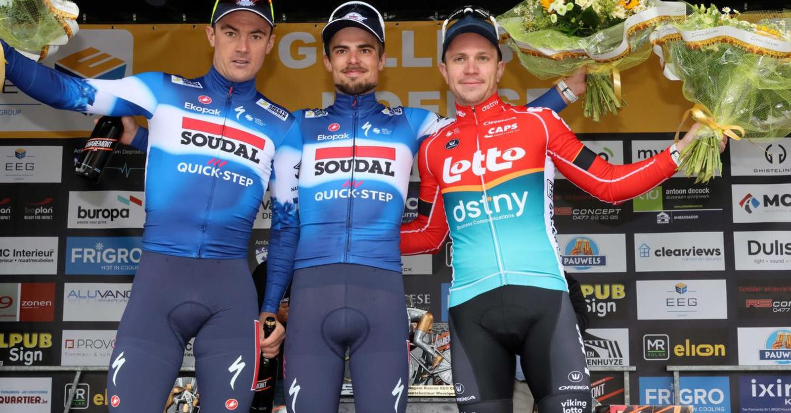 Martin Svrcek wint na korte solo Gullegem Koerse voor Yves Lampaert - KW.be