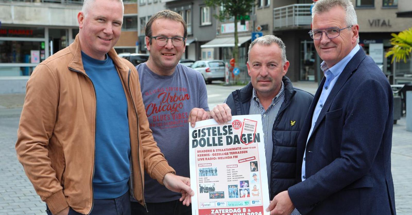 Op 8 en 9 juni Jubileumeditie van de Dolle Dagen in Gistel: “Shopping ...