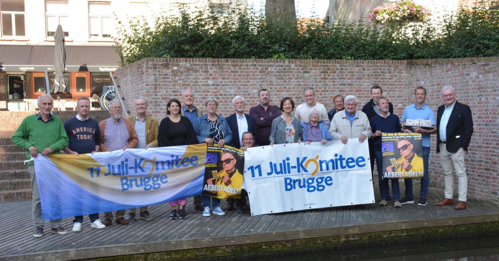11 Juli-Komitee viert Vlaamse feestdag in Brugge met uitgebreid ...