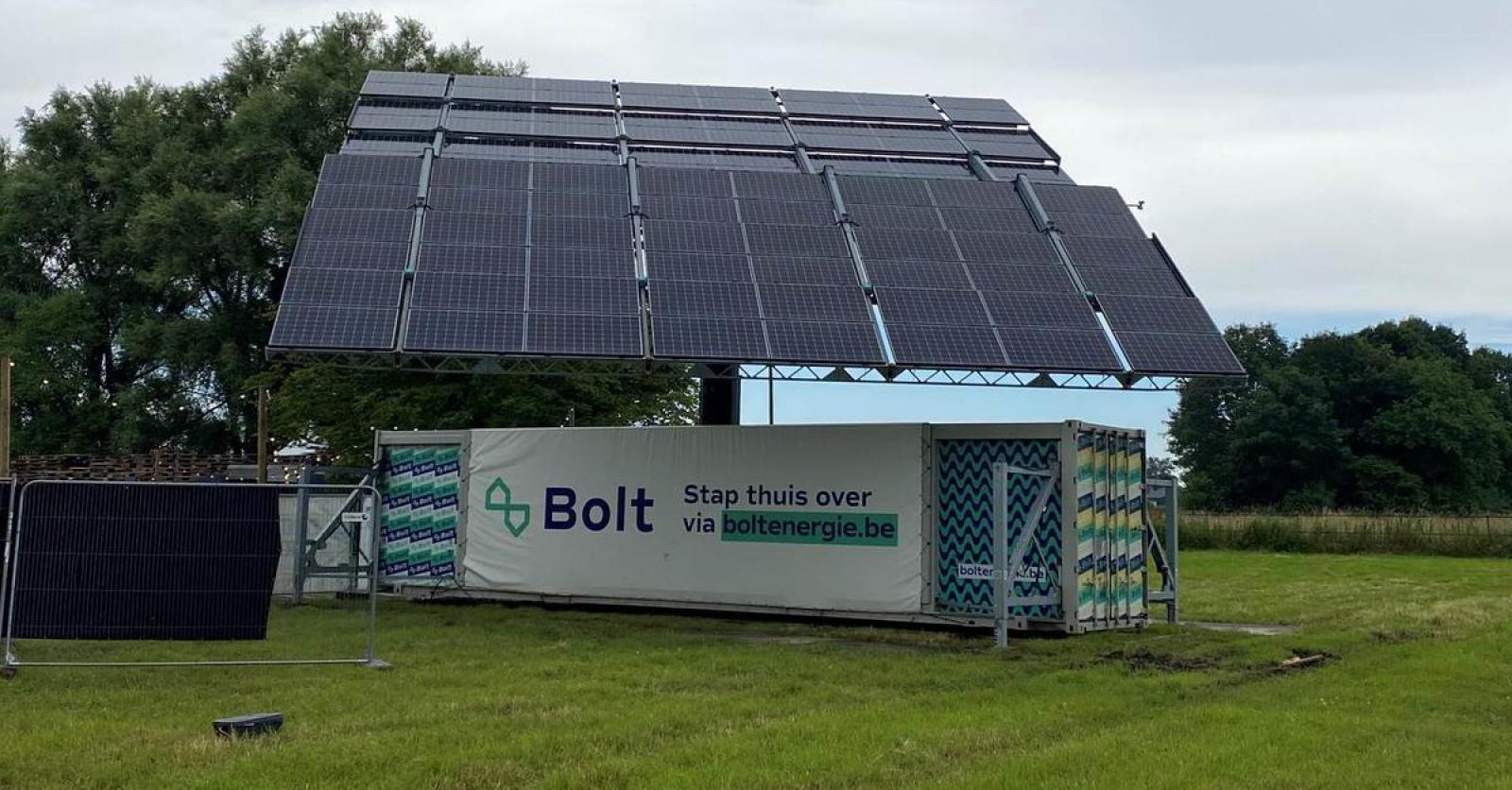 Grootste Mobiele Zonne Installatie Voor Festivals Strijkt Neer In